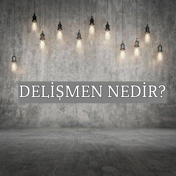 Delişmen Nedir? - Ne Demek - Zıt Anlamı - Eş Anlamı