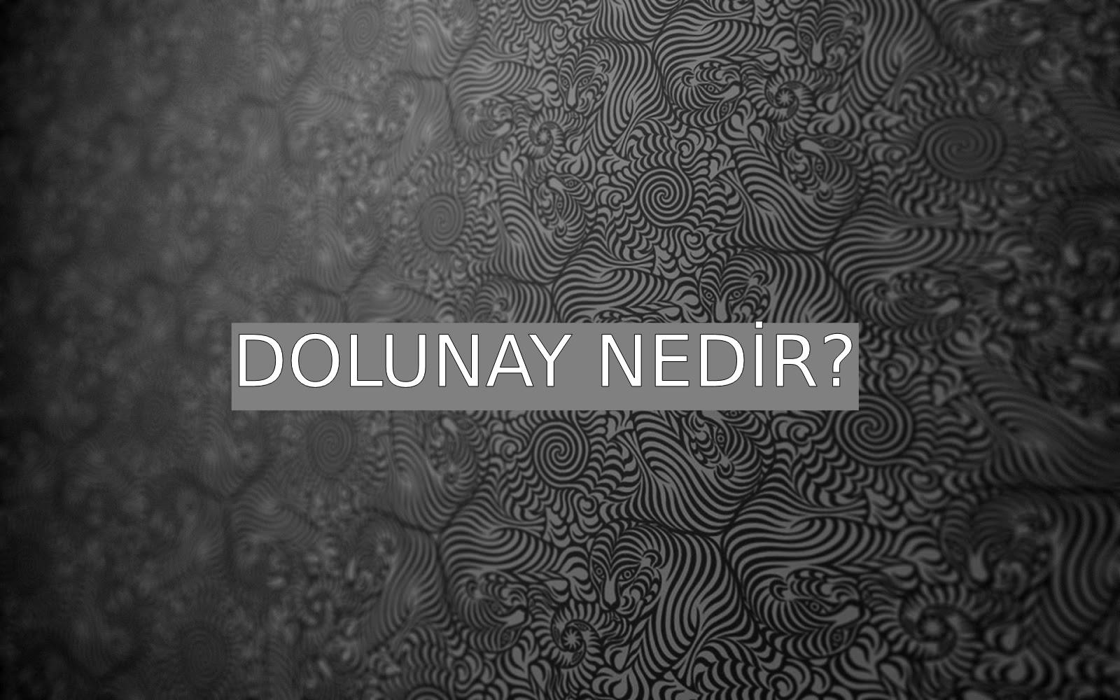 Dolunay Nedir? - Ne Demek - Zıt Anlamı - Eş Anlamı