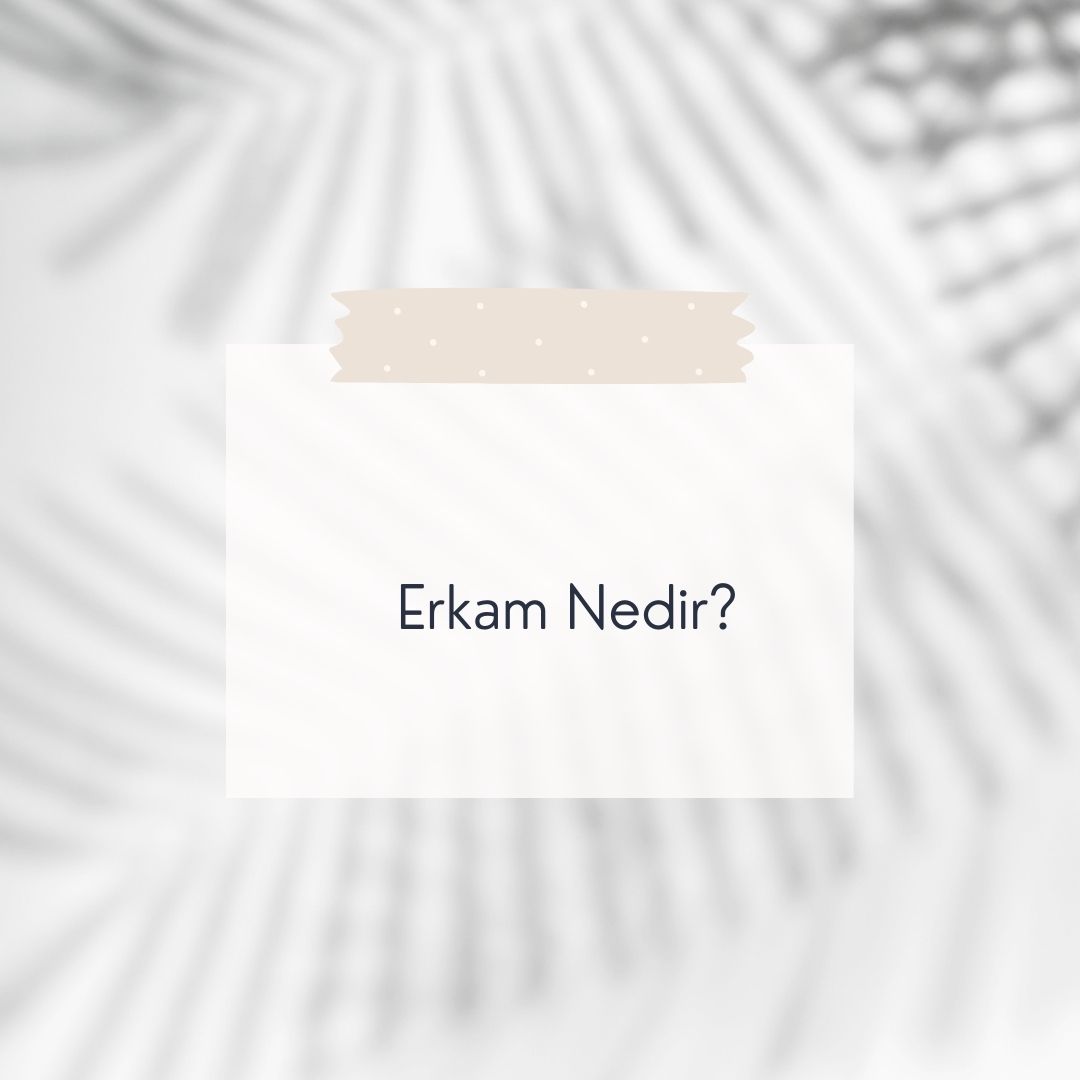 Erkam Nedir? | Kelime Bulucu-Nedir Nedemek -Zıt Anlamı-Eş Anlamı