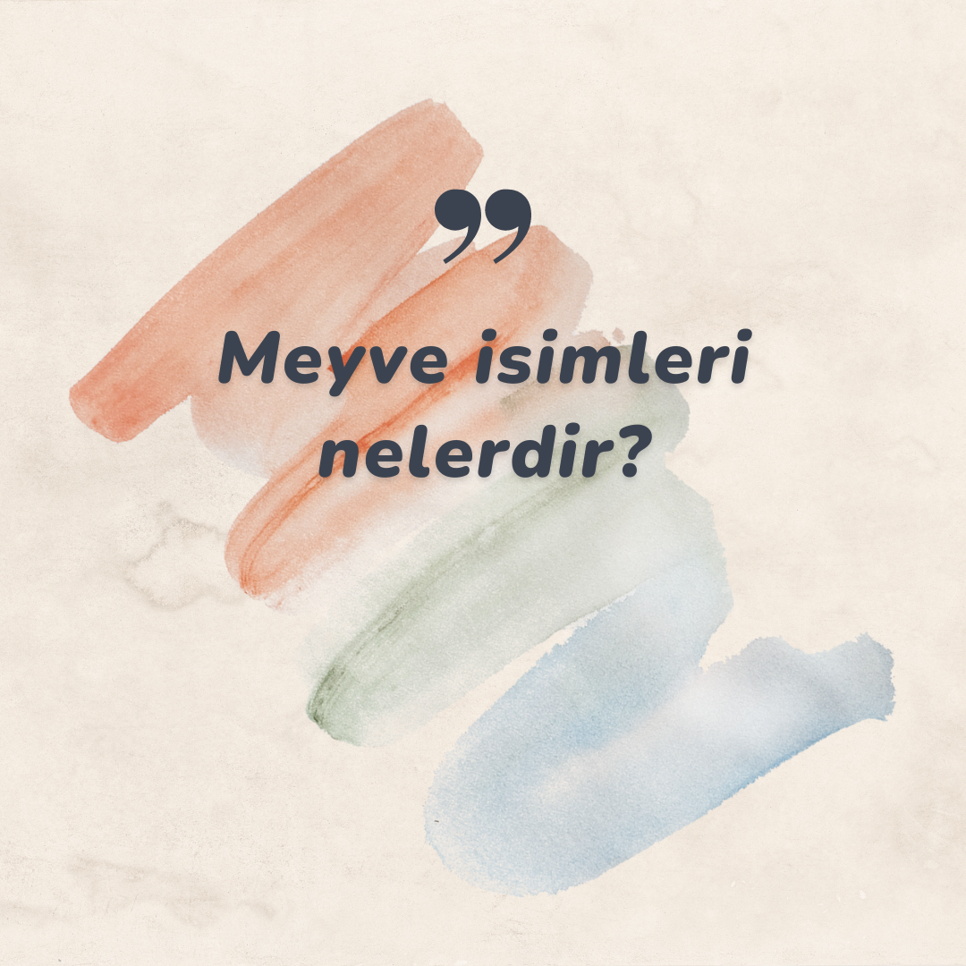 Meyve isimleri nelerdir? | Kelime Bulucu-Kelimelik Bulucusu-Nedir Nedemek -Zıt Anlamı-Eş Anlamı