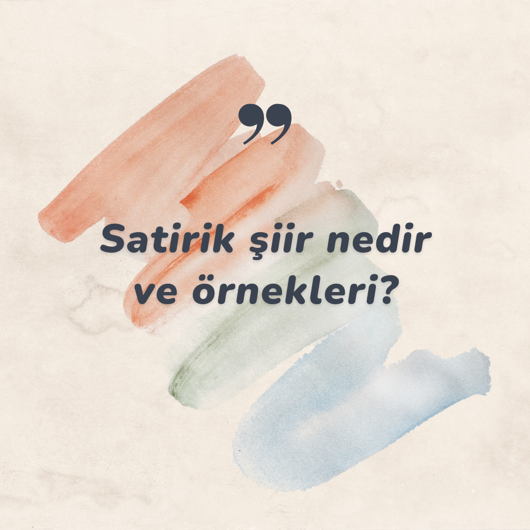 Satirik şiir nedir ve örnekleri? | Kelime Bulucu-Kelimelik Bulucusu ...