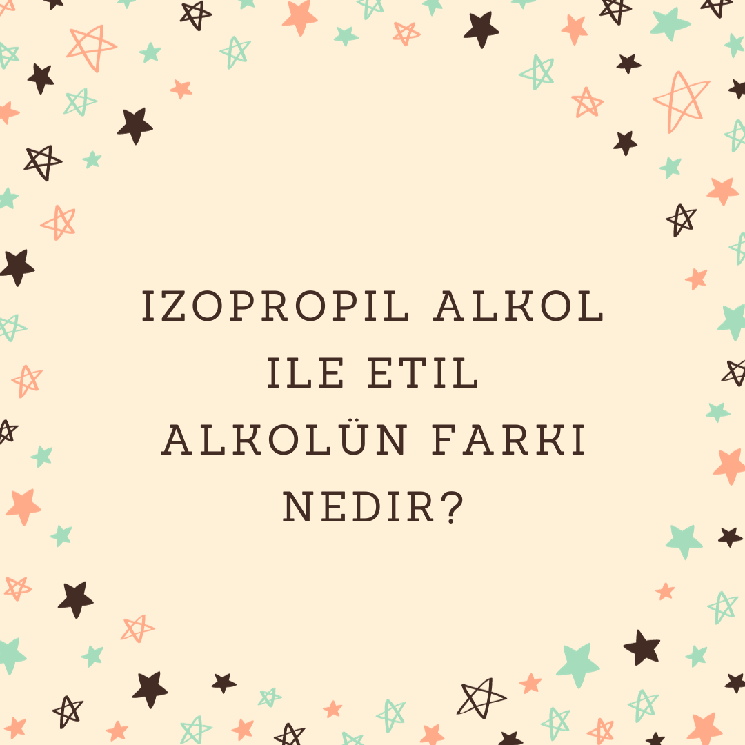 Izopropil alkol ile etil alkolün farkı nedir? | Kelime Bulucu-Kelimelik ...
