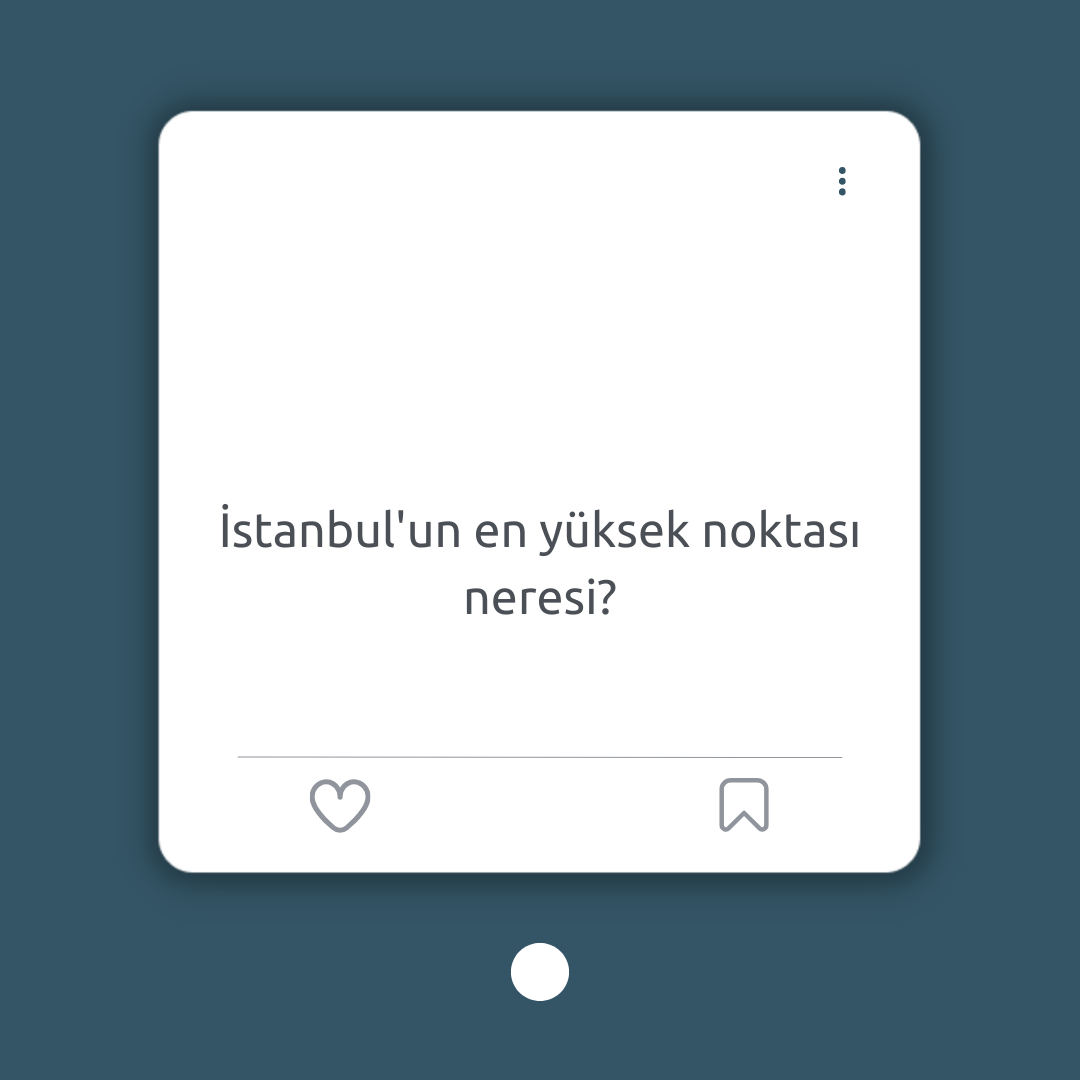 İstanbul'un en yüksek noktası neresi? | Kelime Bulucu-Kelimelik ...