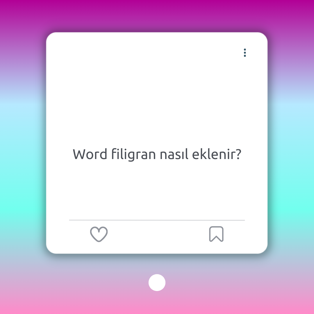 Word filigran nasıl eklenir? | Kelime Bulucu-Kelimelik Bulucusu-Nedir ...