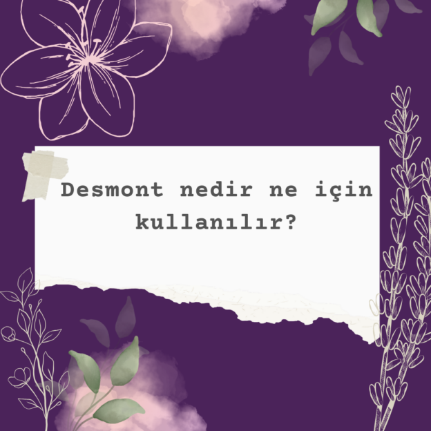 Desmont nedir ne için kullanılır? | Kelime Bulucu-Kelimelik Bulucusu ...